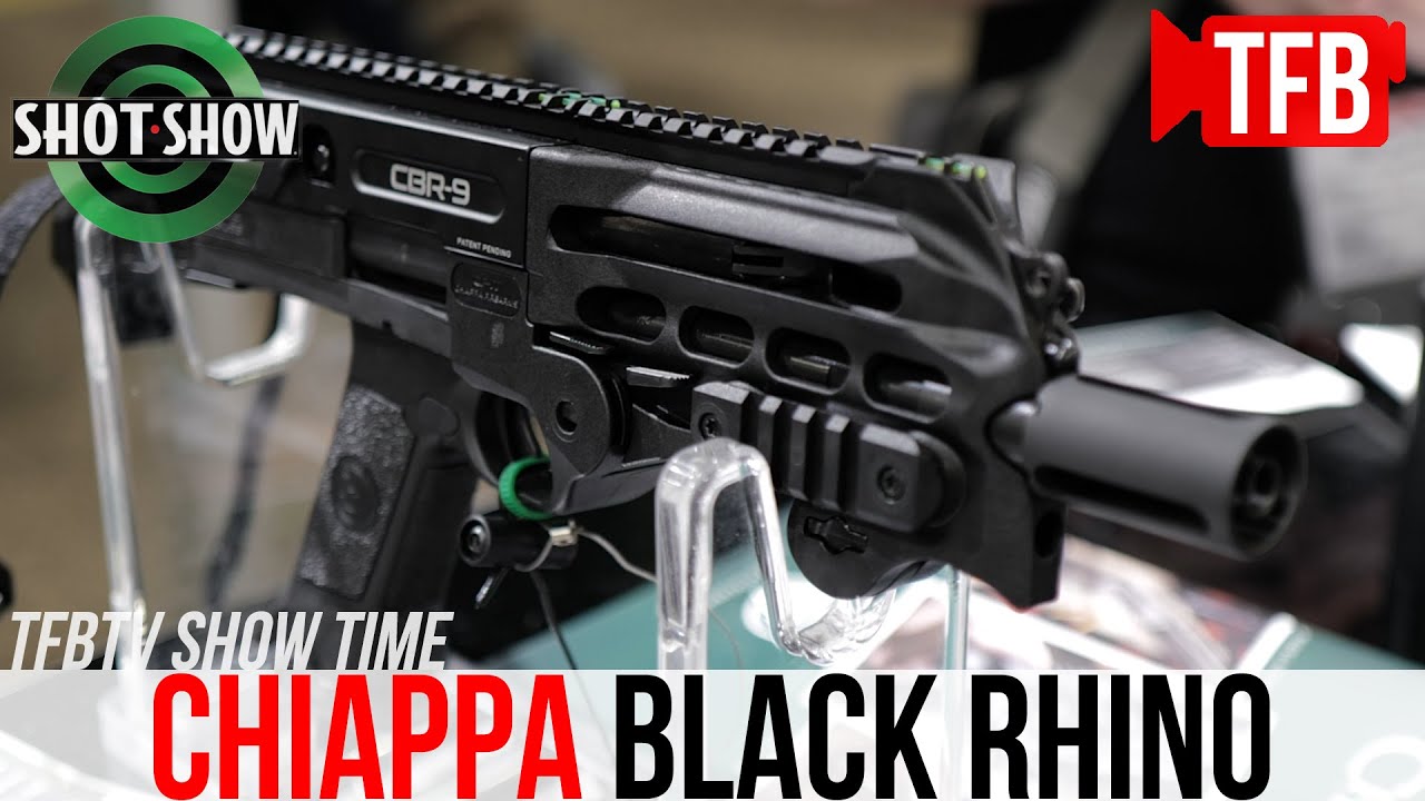 Chiappa's Black Rhino CBR-9 [SHOT Show 2020] - YouTube