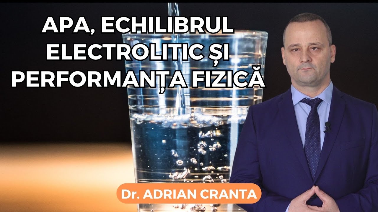 Apa, echilibrul electrolitic și performanța fizică - YouTube