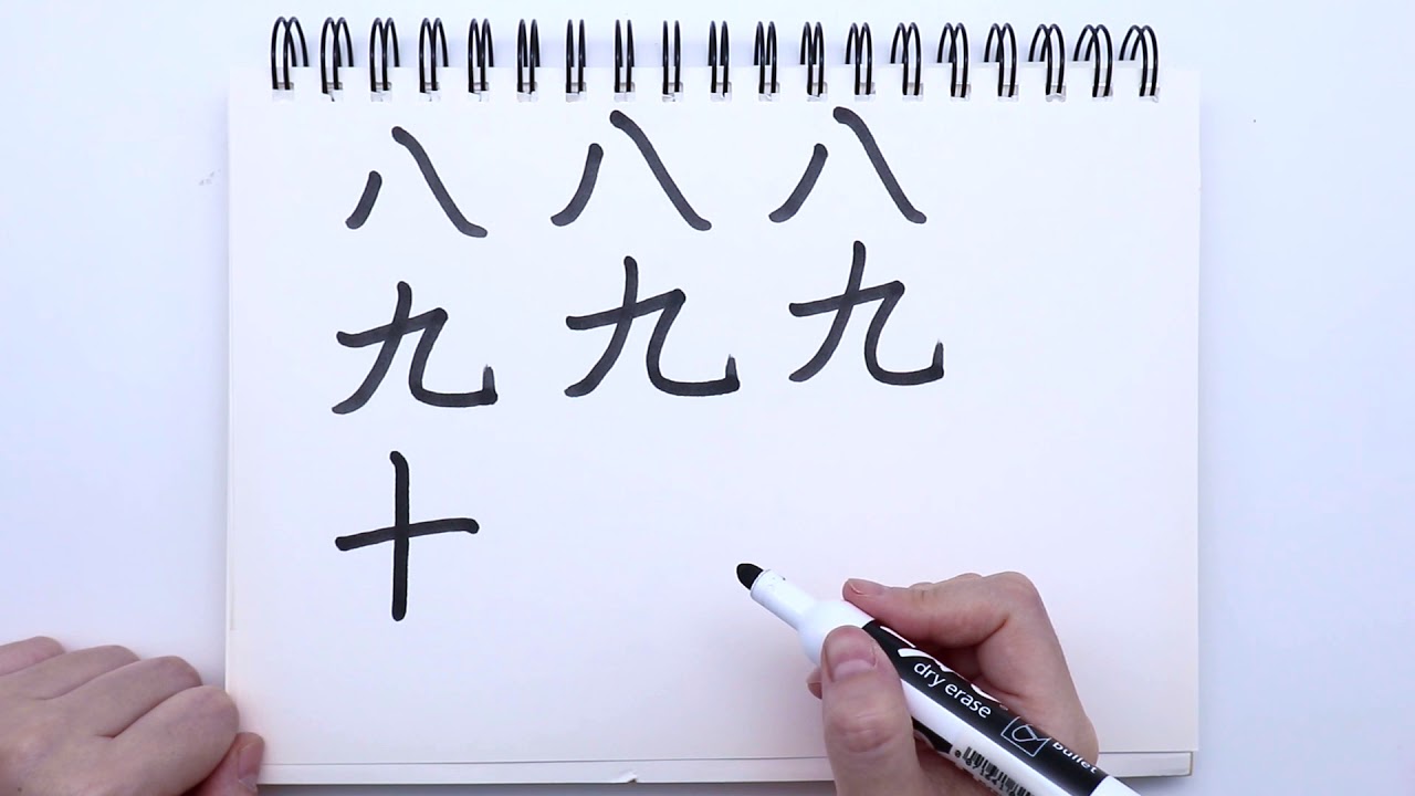 Learn Chinese Characters: Level 1 Lesson 10 (Handwriting Hanzi, Stroke ...