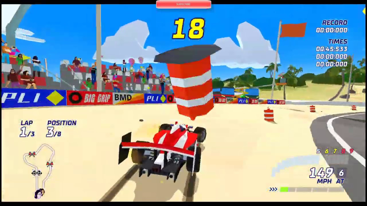 Hotshot Racing Gameplay (PC Game) - YouTube