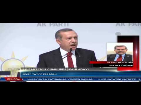 ÜNÜVAR'ın Sayın Recep Tayyip ERDOĞAN'ın Cumhurbaşkanlığı adaylığı hakkında  Kudus Tv ye röportajı