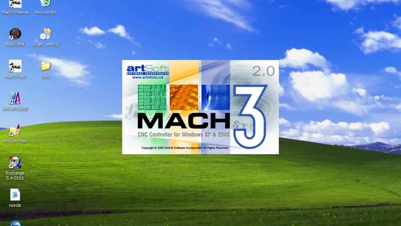 ลงโปรแกรม mach3 แบบสมบูร์ Mach3 install Absolute คลิป 1 - YouTube