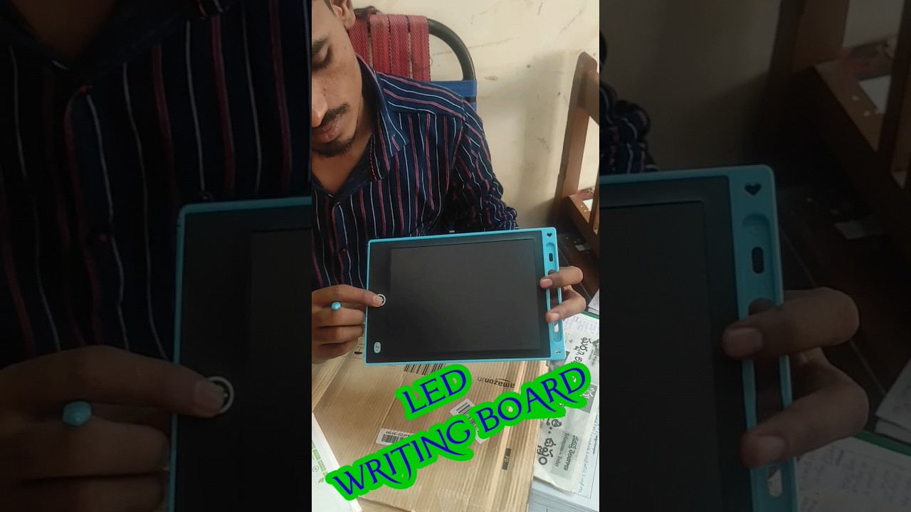 LED WRITING BOARD | LED SLATE | LED BOARD #ledscreen #leddisplay #viral ...