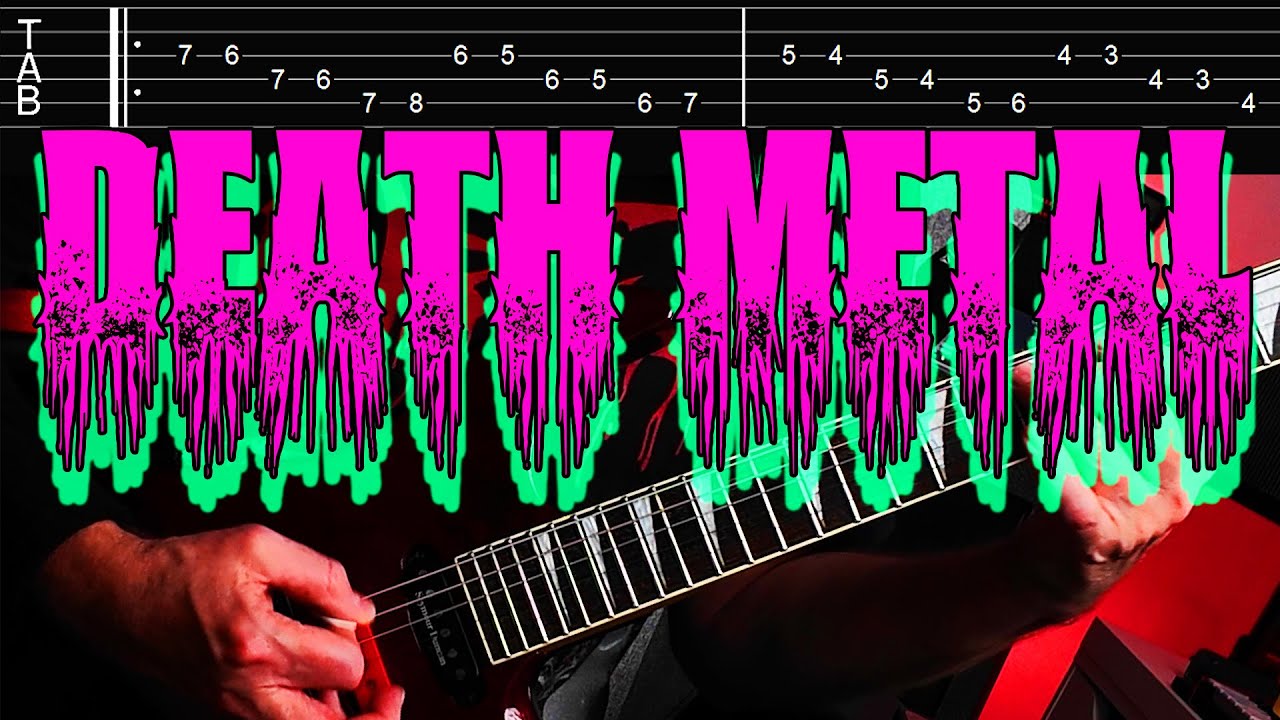 THIS EASY DEATH METAL GUITAR RIFF WITH TABS WILL CHALLENGE YOUR ...
