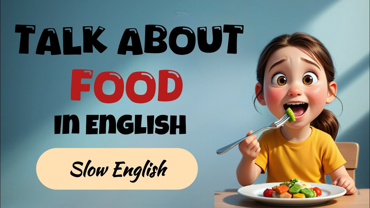 Talk About Food in English | English Podcast | Slow English | Listening ...