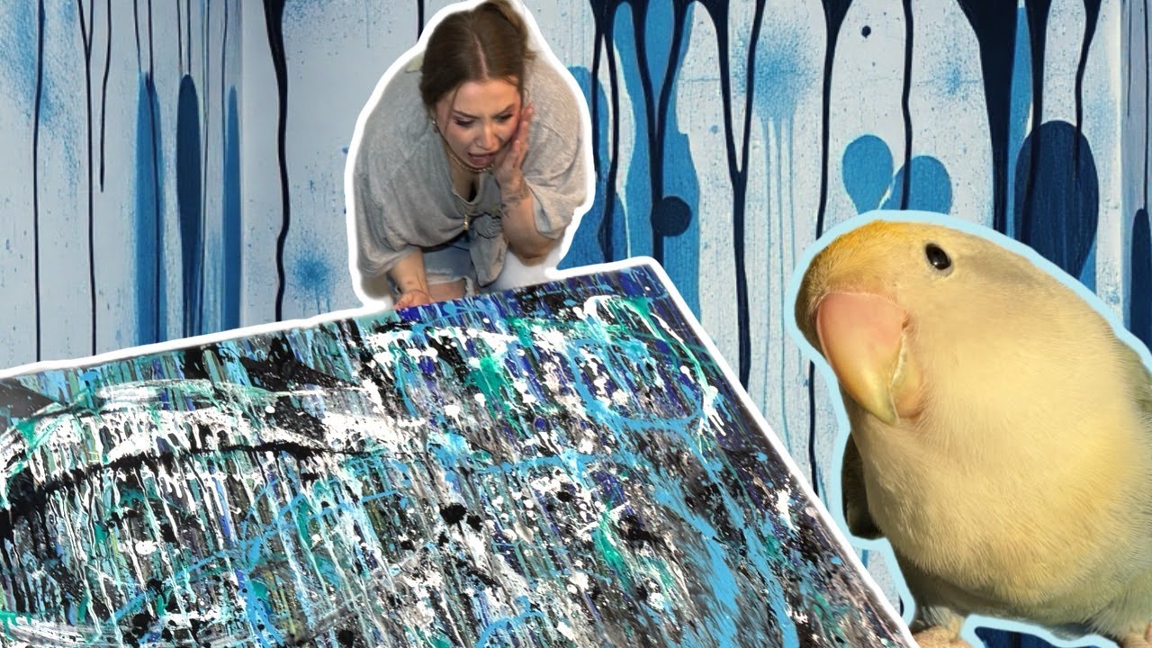 My most unhinged painting yet (Prince hates it) - YouTube
