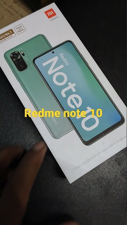 Readme Note 10 #unboxing #mobile #12000 Mobile#SR Mavikala - YouTube