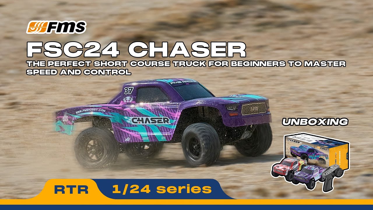 Unboxing the FSC24 Chaser – The Ultimate RC Short Course Truck for Off ...