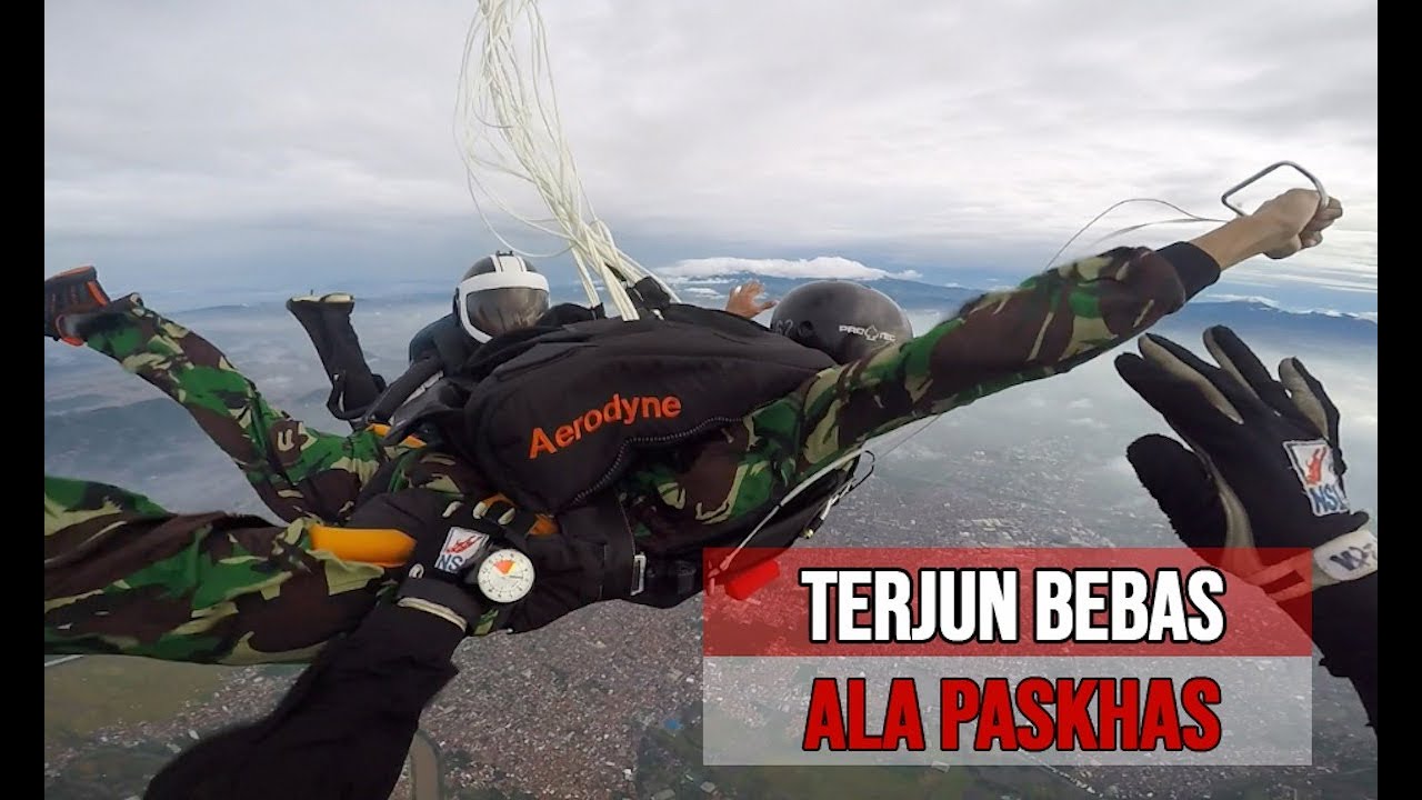 Terjun Bebas Ala Paskhas | Pusdiklat Paskhas: Lahirnya Sang Baret ...