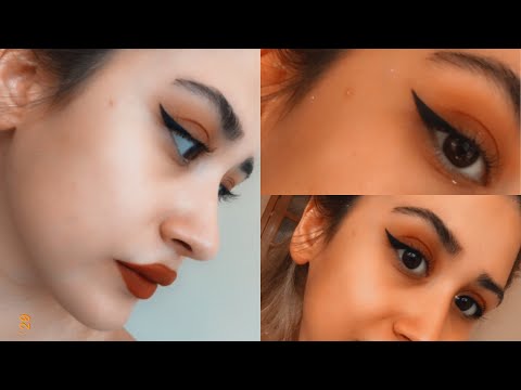 NASIL EYELINER ÇEKİYORUM? 🔪 | Gözü Çekik Gösteren Yarım Eyeliner