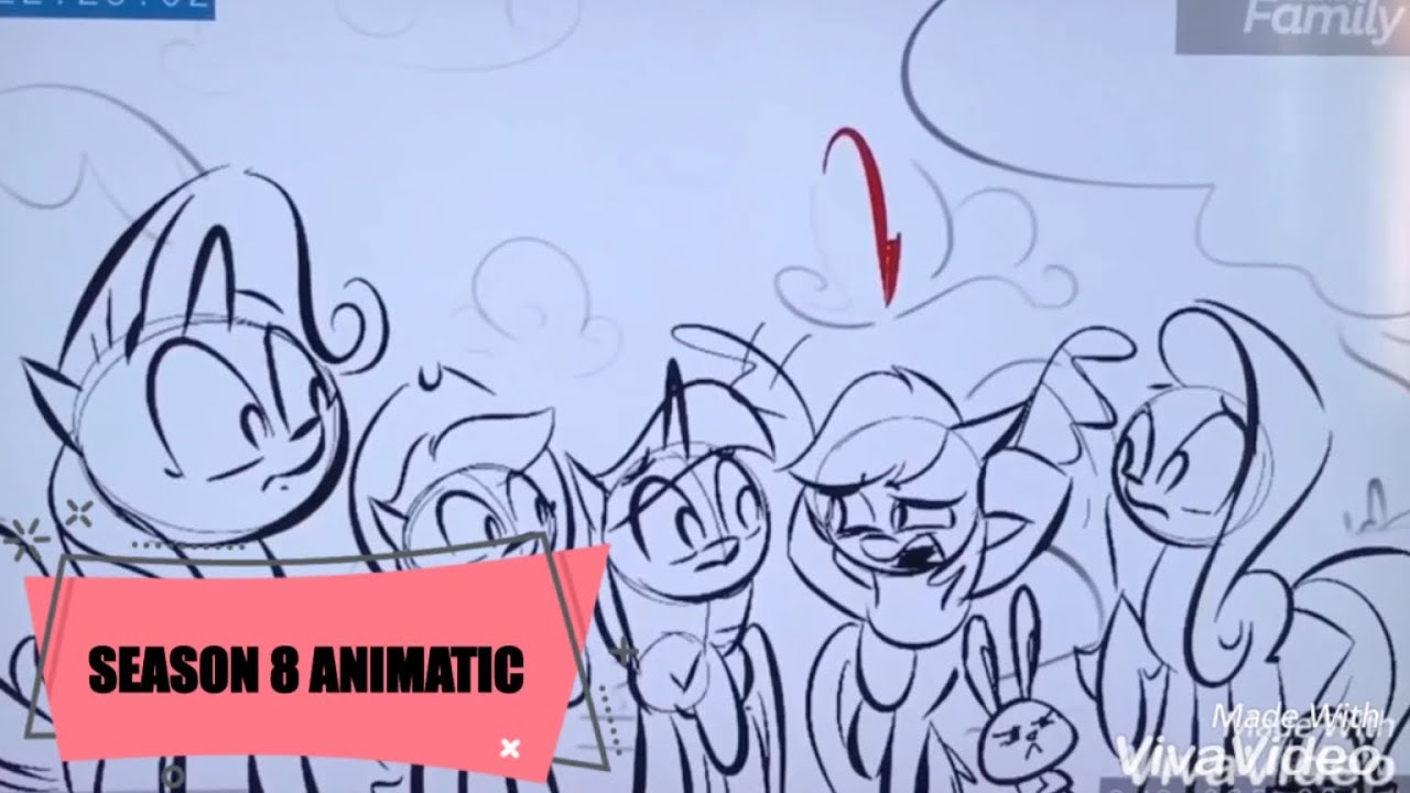 My Little Pony season 8 part 2 animatics: animatic 5 from ep 18 yakity ...