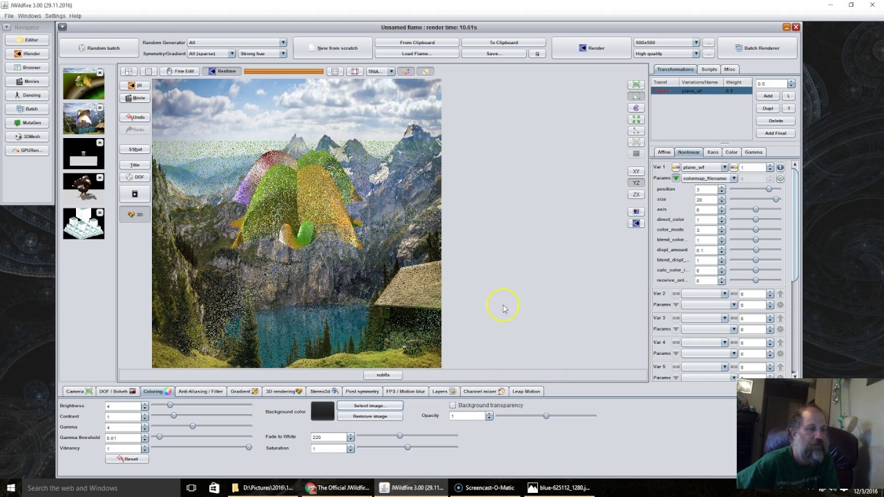 JWildfire 3.0 tutorial --- Receive only Shadows Technique - YouTube