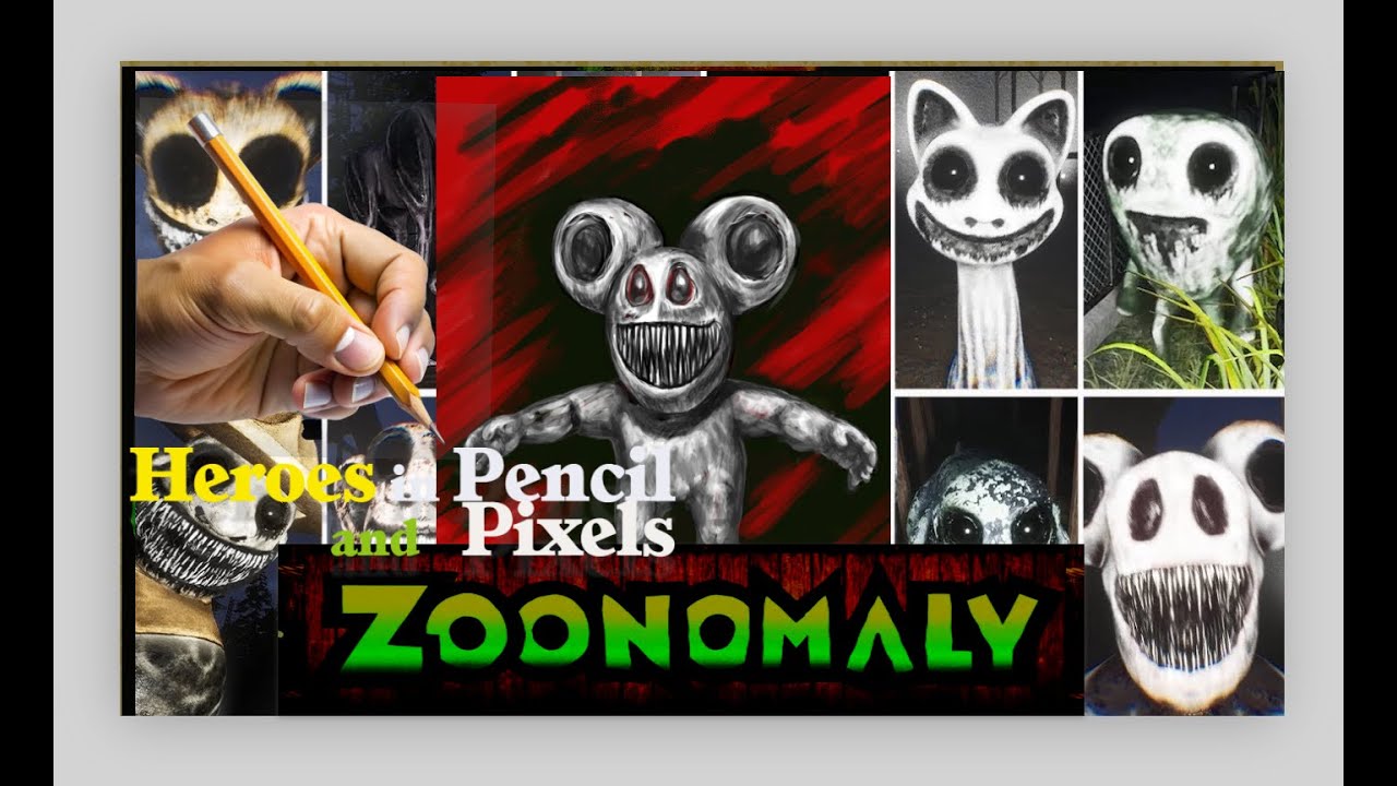 Drawing the monster inhabitants of Zoonomaly #drawing #zoonomaly ...