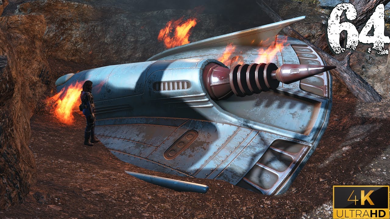 Fallout 4 - UFO CRASH SITE - Blind Play (2024) {4K ULTRA HD} - YouTube