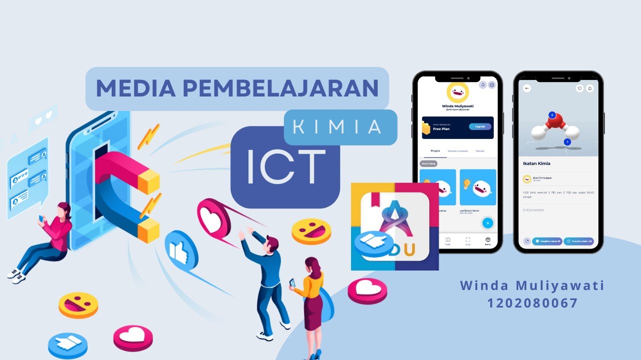 Media Pembelajaran Kimia Berbasis Augmented Reality I Assemblr Edu ...