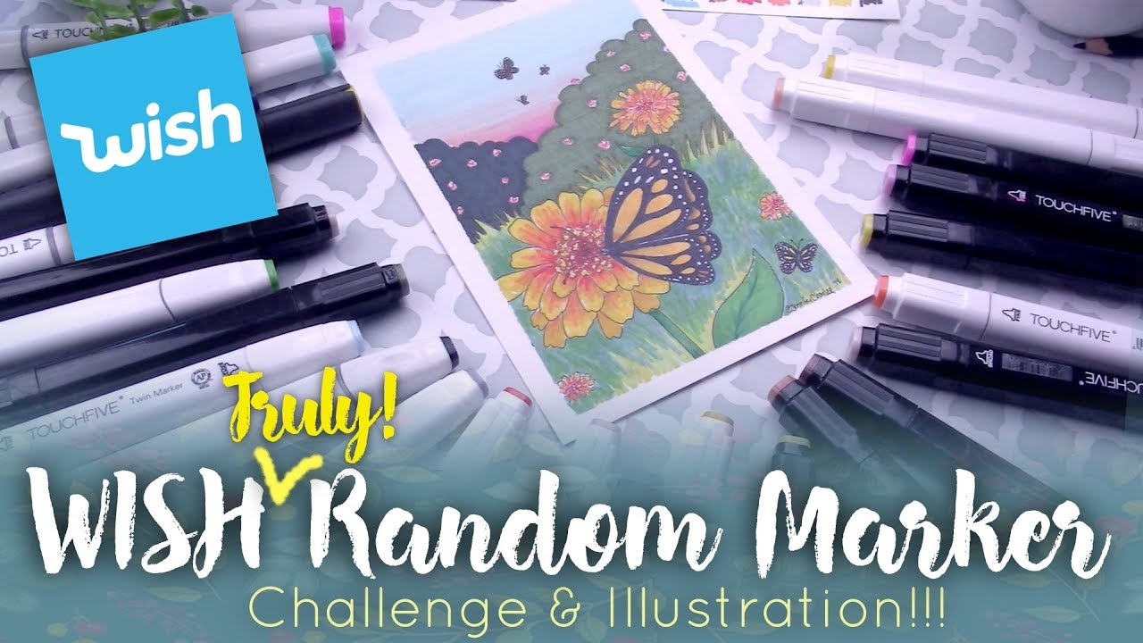 Random WISH Marker Challenge // Are Touchfive, Ohuhu, Parkoo Markers ...