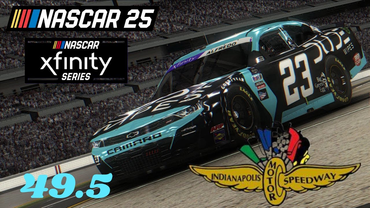 NASCAR 25 Setup Xfinity Indy (49.5) - YouTube