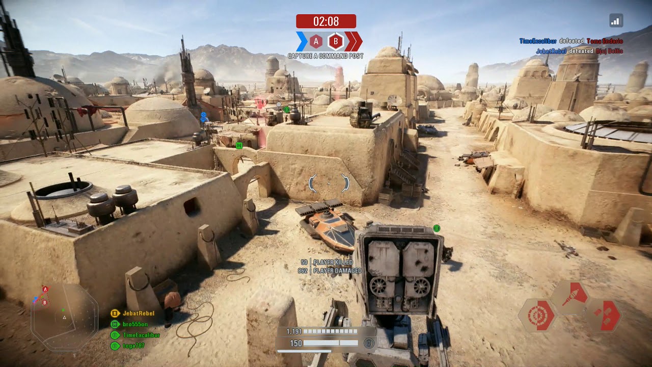 [06-10-2020]SWBF2 Tatooine:Mos Eisley Co-Op Missions. - YouTube