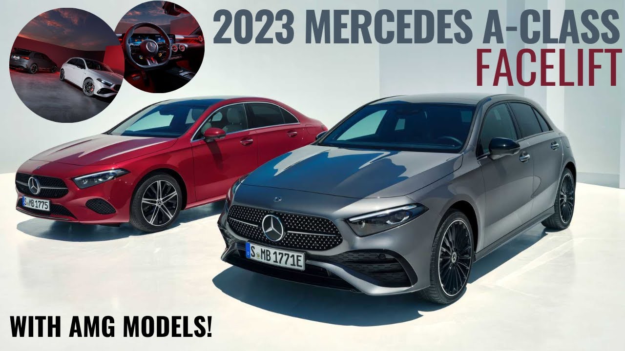 2023 Mercedes A-Class Hatch, Sedan, AMG A35 and A45 S Revealed At Once ...
