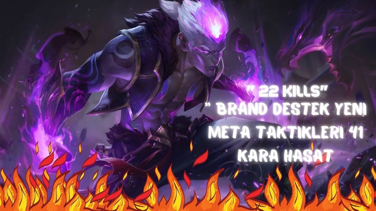 🔥"League of Legends | Brand Destek Yeni Meta Taktikleri 41 Kara Hasat"🔥 ...