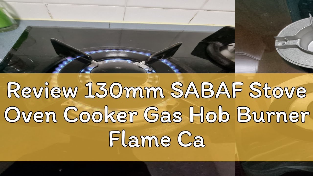 Review 130mm SABAF Stove Oven Cooker Gas Hob Burner Flame Cap Burner ...