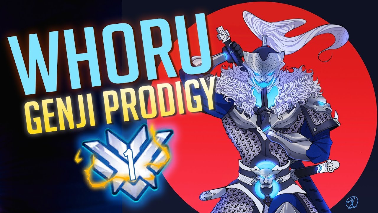 BEST OF "WHORU" THE GENJI PRODIGY - Overwatch "WhoRu" Genji Montage ...