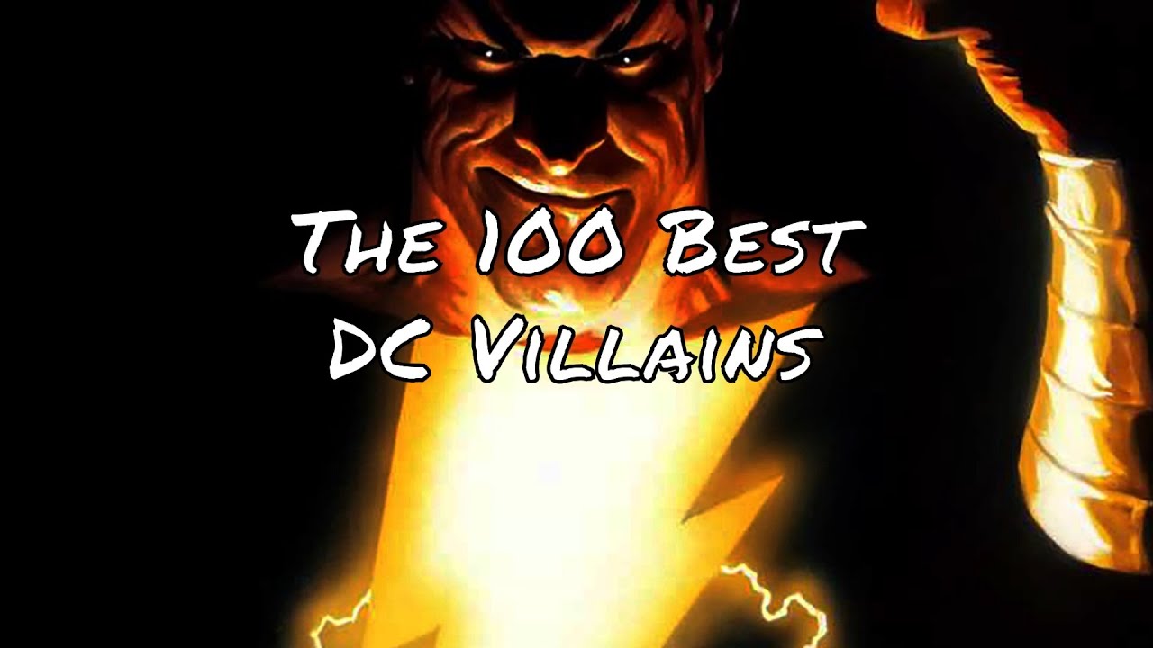 The 100 Best DC Super-Villains - YouTube