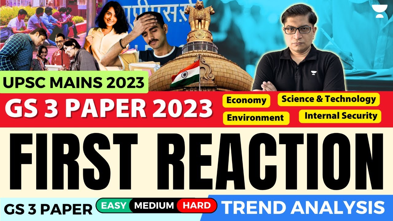 GS Paper 3 - First Review & Reaction by Mrunal Patel | UPSC IAS Mains ...