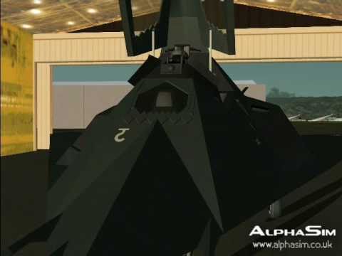 Lockheed Martin F-117 Nighthawk [HQ Animation] - YouTube