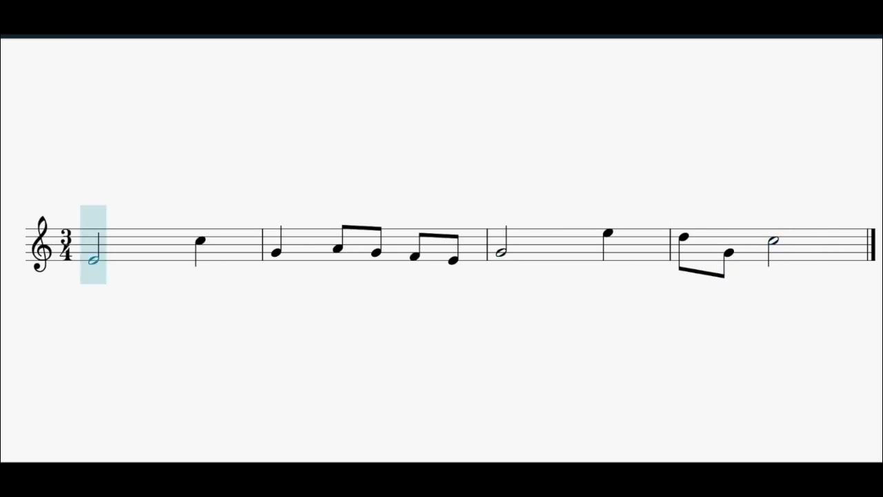 Ear training : melodic dictation practice (level 2) 1-5 | Repeat 10 min ...