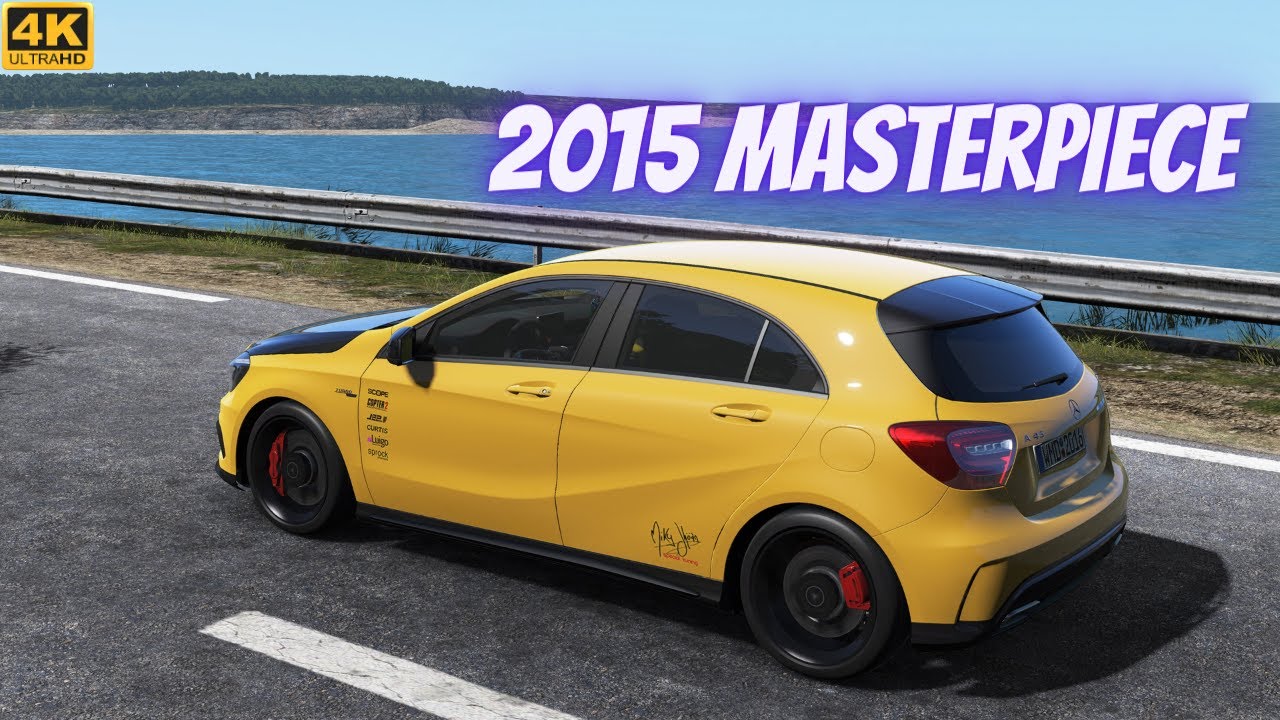 Mercedes-Benz A45 AMG riding the AZURE COAST | ULTRA-REALISTIC Dynamic ...