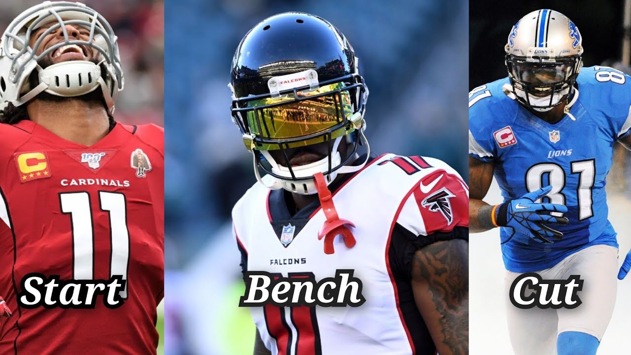 Start, Bench, Cut NFL Wide Receivers Edition #nfl #juliojones # ...