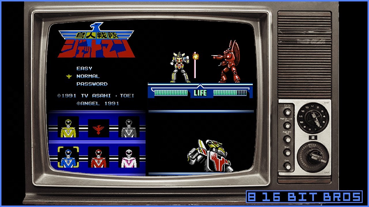 Choujin Sentai Jetman NES (No Death) - YouTube