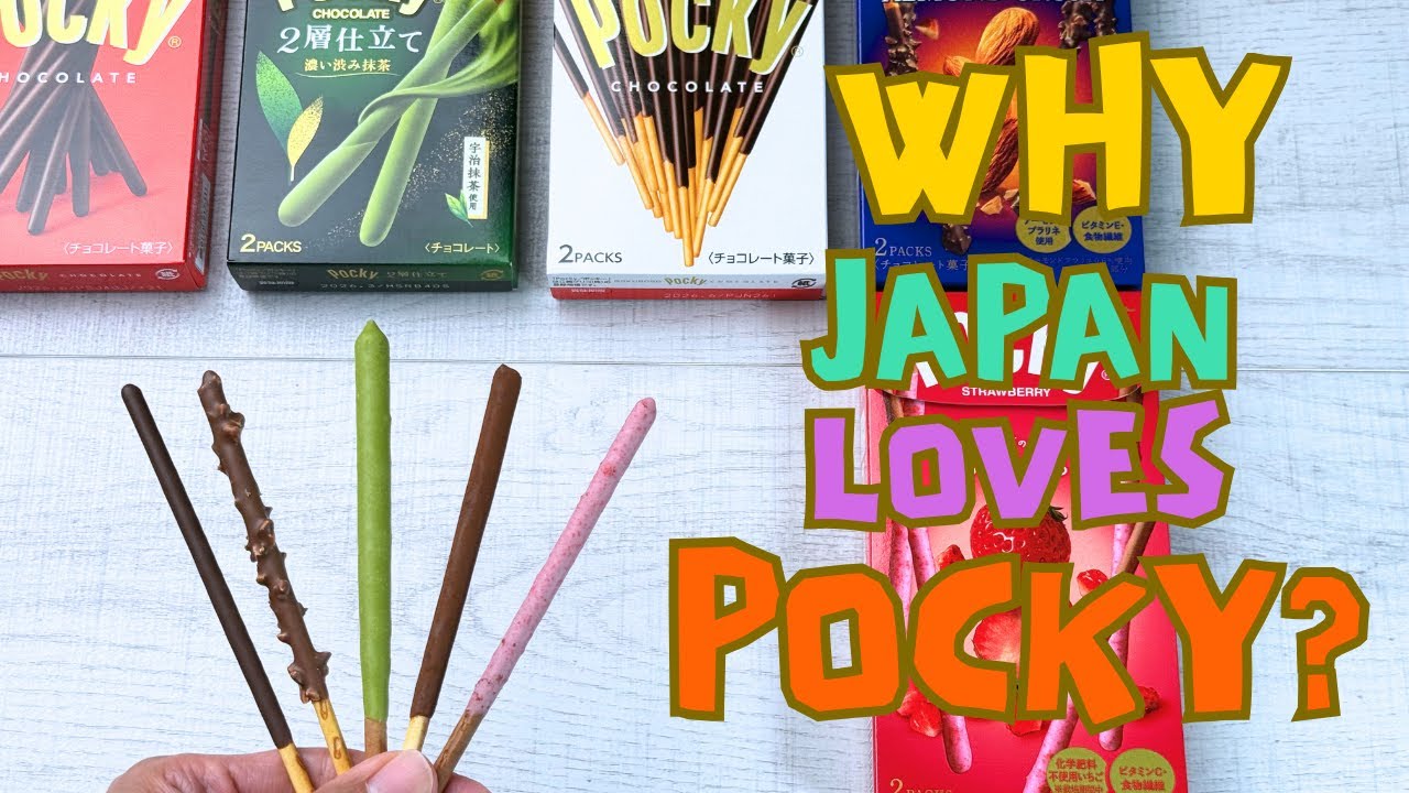 The Secret Story Behind Japan’s Beloved Snack — Pocky 🍫 - YouTube