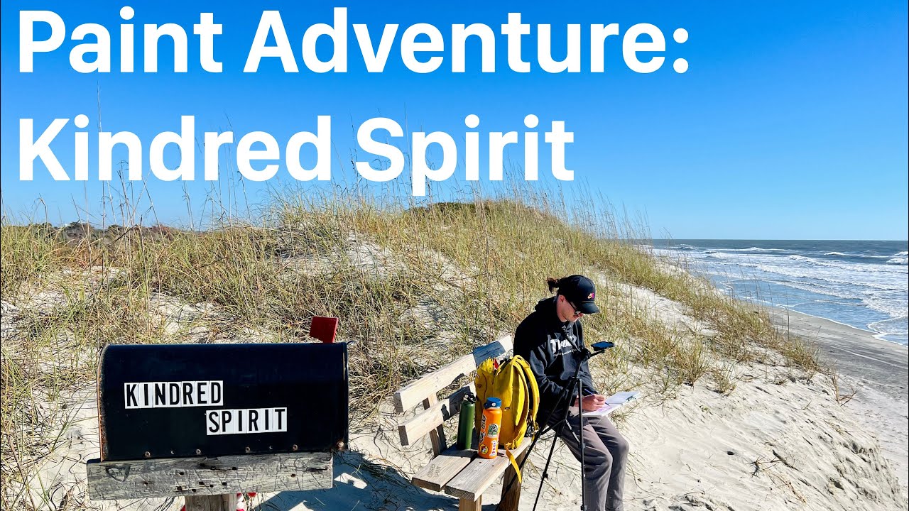 Painting the Kindred Spirit (with a surprise story!) - YouTube