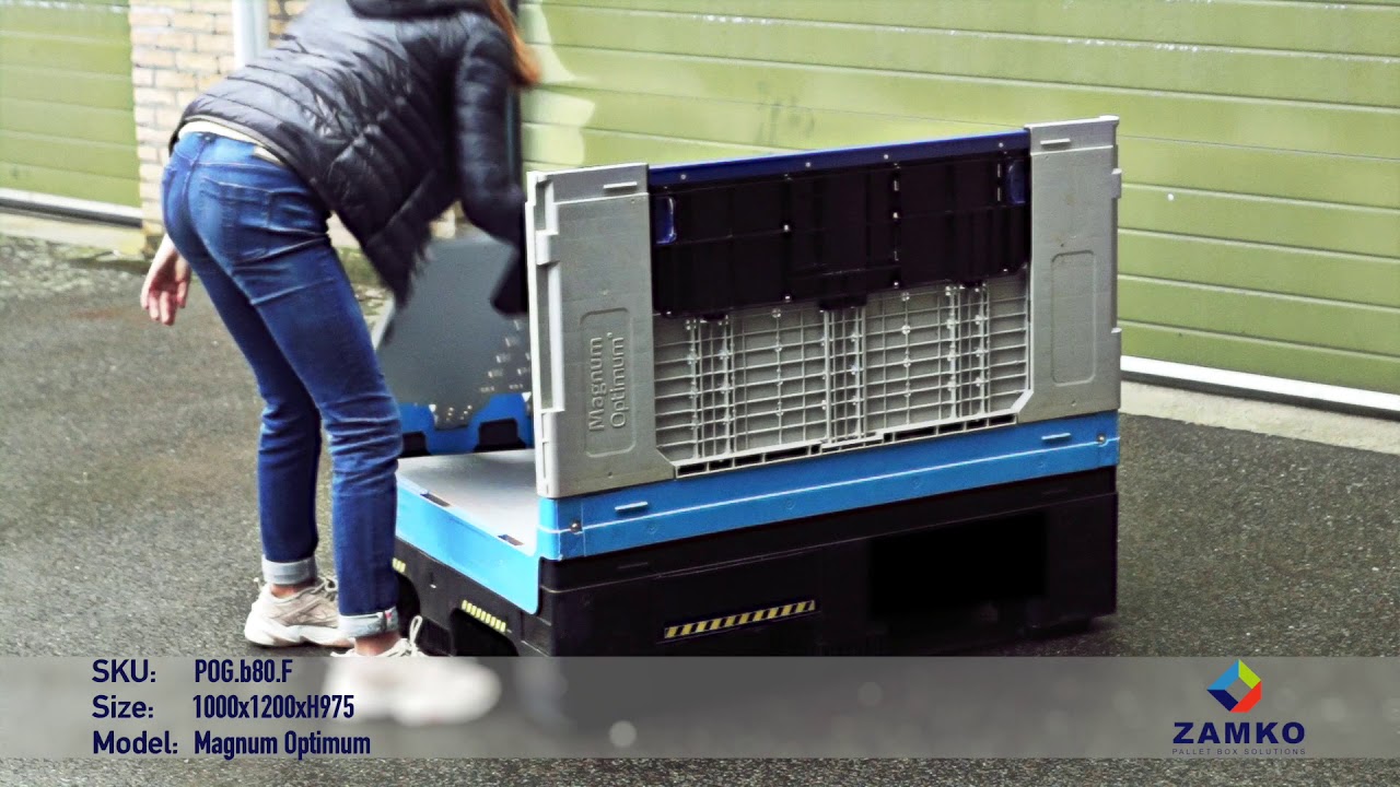 Magnum Optimum Pallet Box - YouTube