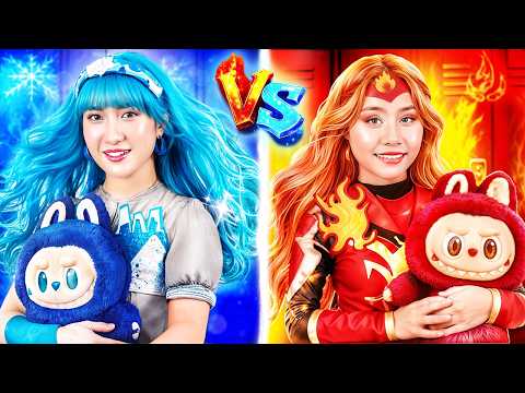 Cold Girl Vs Hot Girl! The Bad Boy Wanted Our Magic!