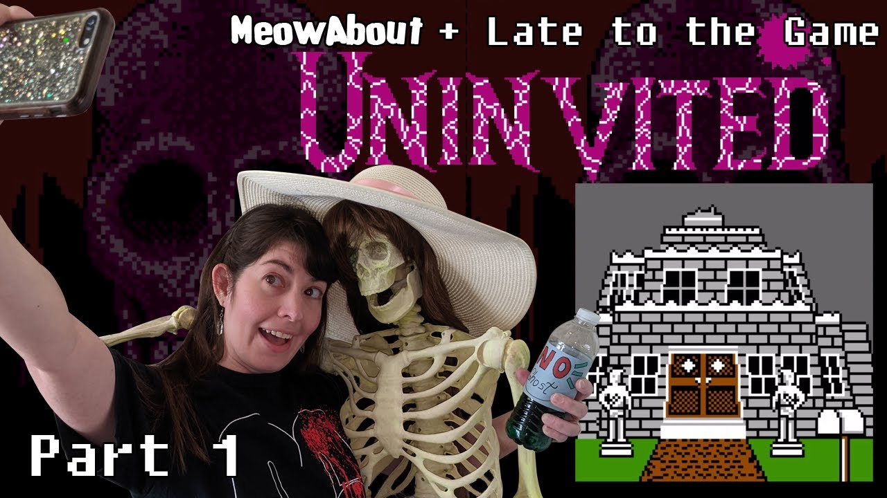 Uninvited (NES) - Part 1 - Entering the Haunted House - YouTube