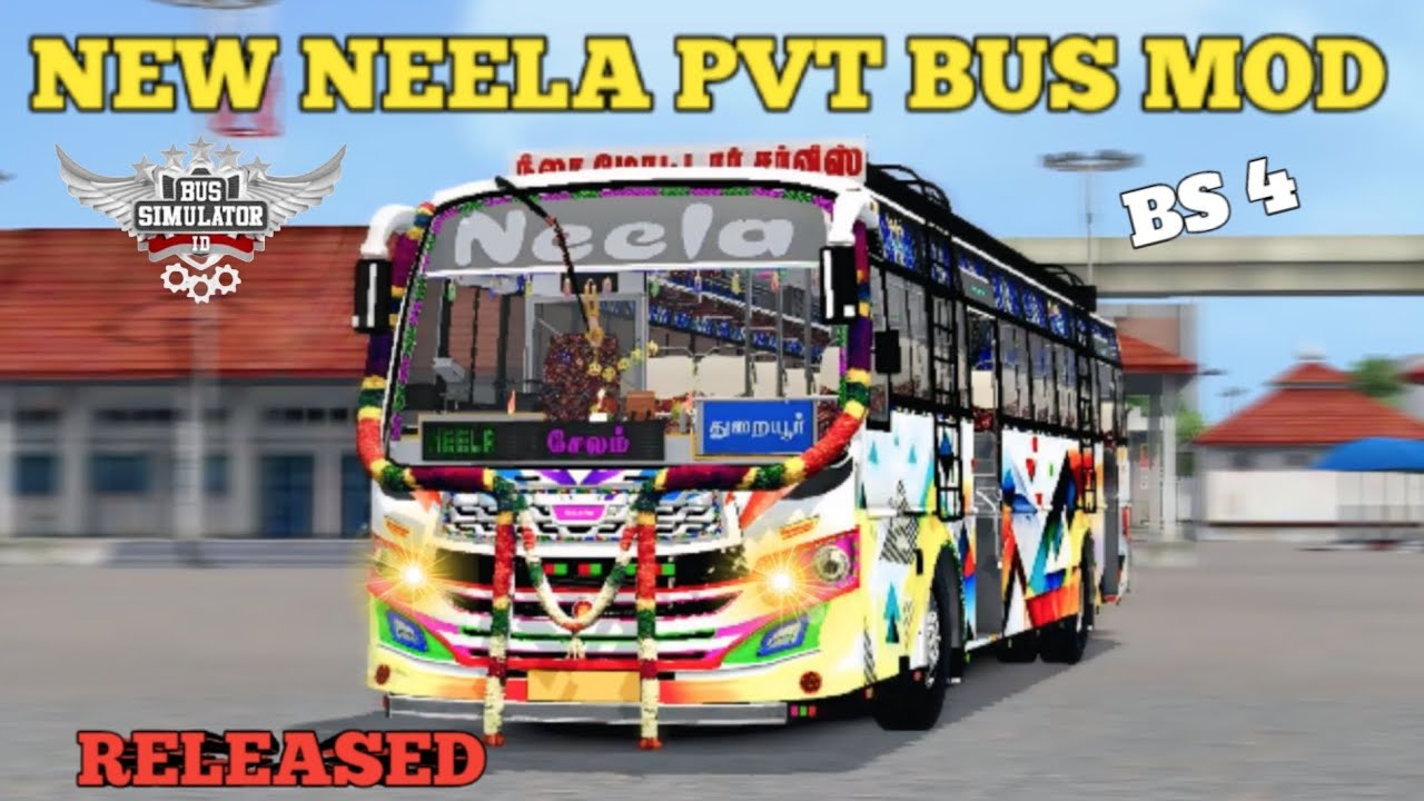 NEW NEELA PRIVATE BUS MOD // RELEASED 💥🤩 - YouTube