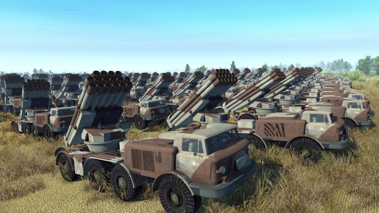 300 new Ukrainian 9К57 URAGAN MLRS destroyed a russian base - YouTube