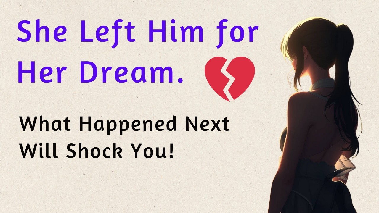 💔 She Left Him for Her Dream… What Happened Next Will Shock You! 🌍🎨 ...