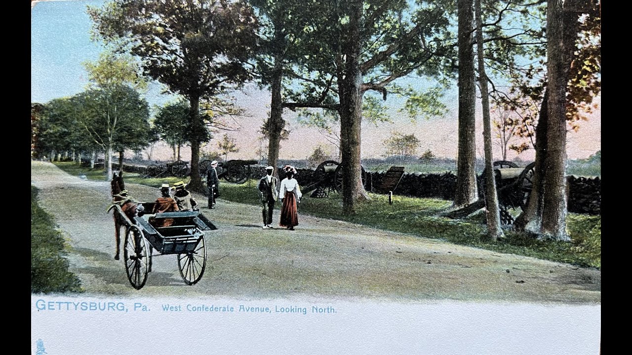 Gettysburg Vintage Postcards, "Then & Now" Views. - YouTube