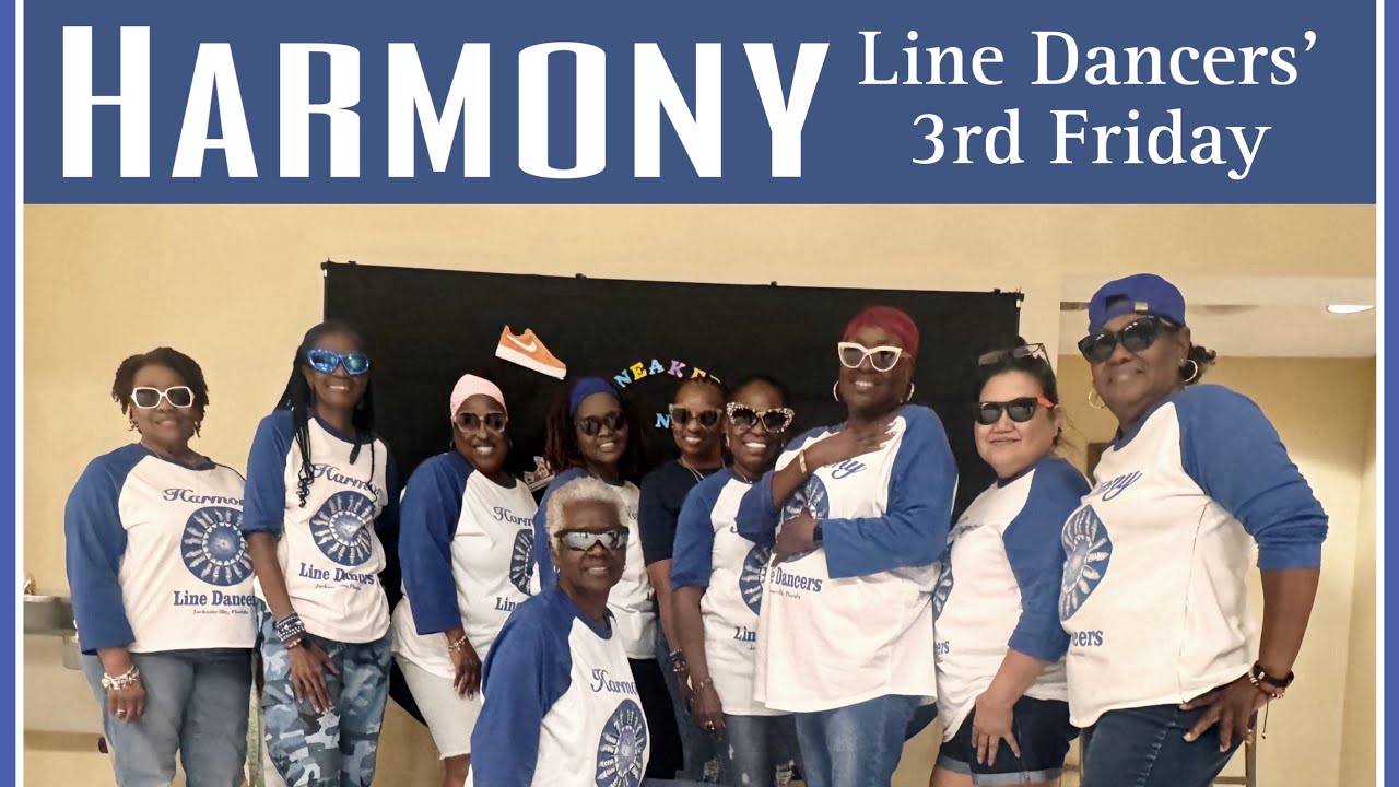 Harmony Line Dancers 3rd Friday - August 2024. Theme: Sneakers and ...