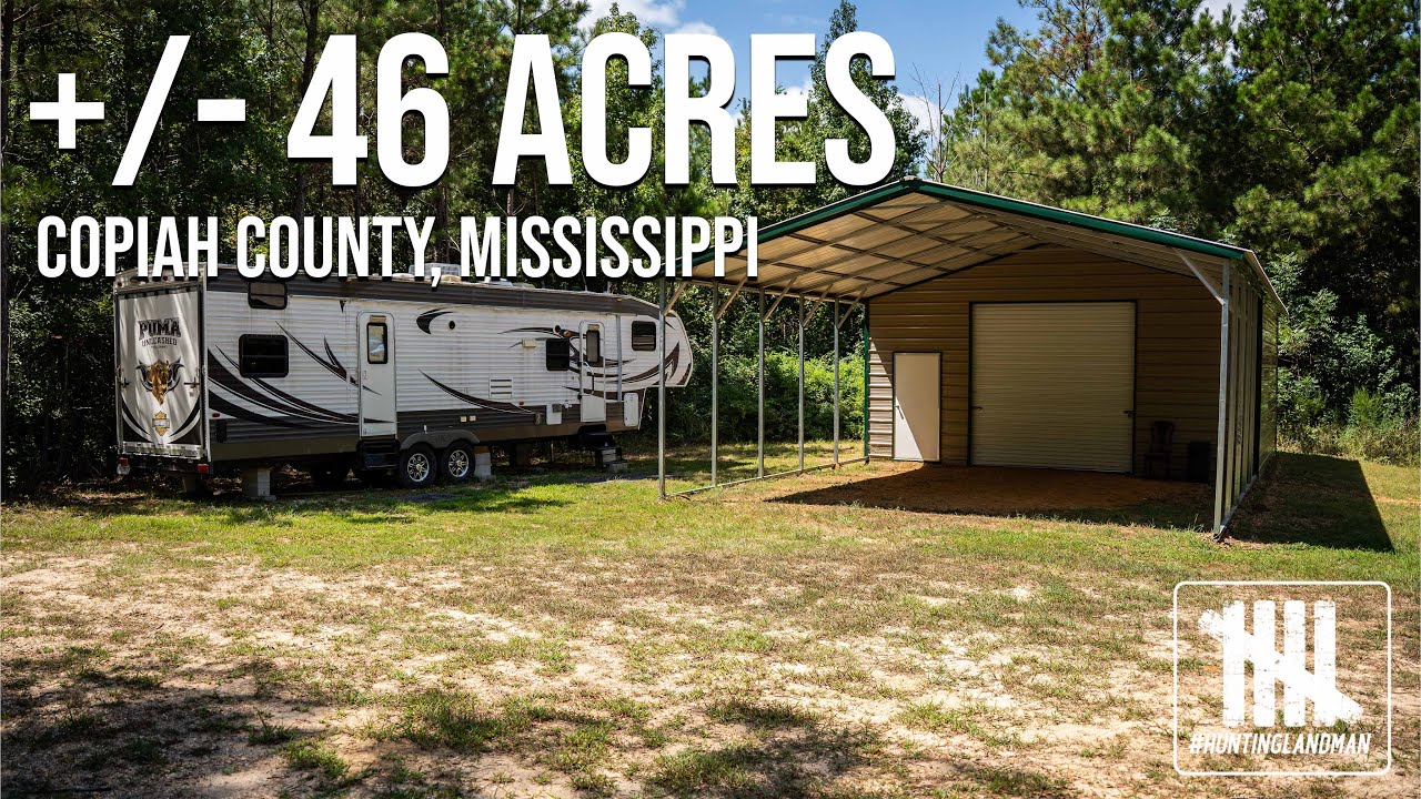 46+- acres in Copiah County, MS - YouTube