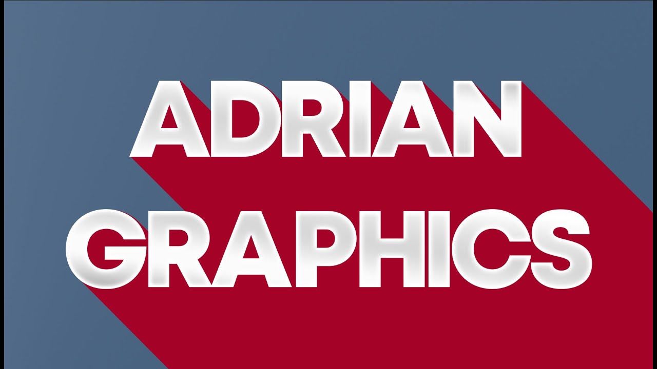 5 MINUTE Illustrator Video Tutorial (Endless Drop Shadow Effect) - YouTube