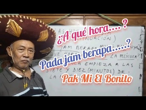 @Belajar bahasa Spanyol dari nol kecil. Episode 84 (Pak Mi El Bonito ...