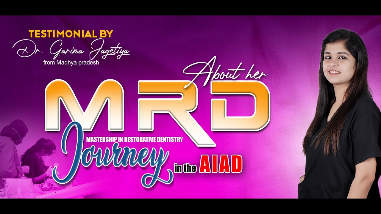 Mastership in Restorative Dentistry l Learn all Dental Clinical ...