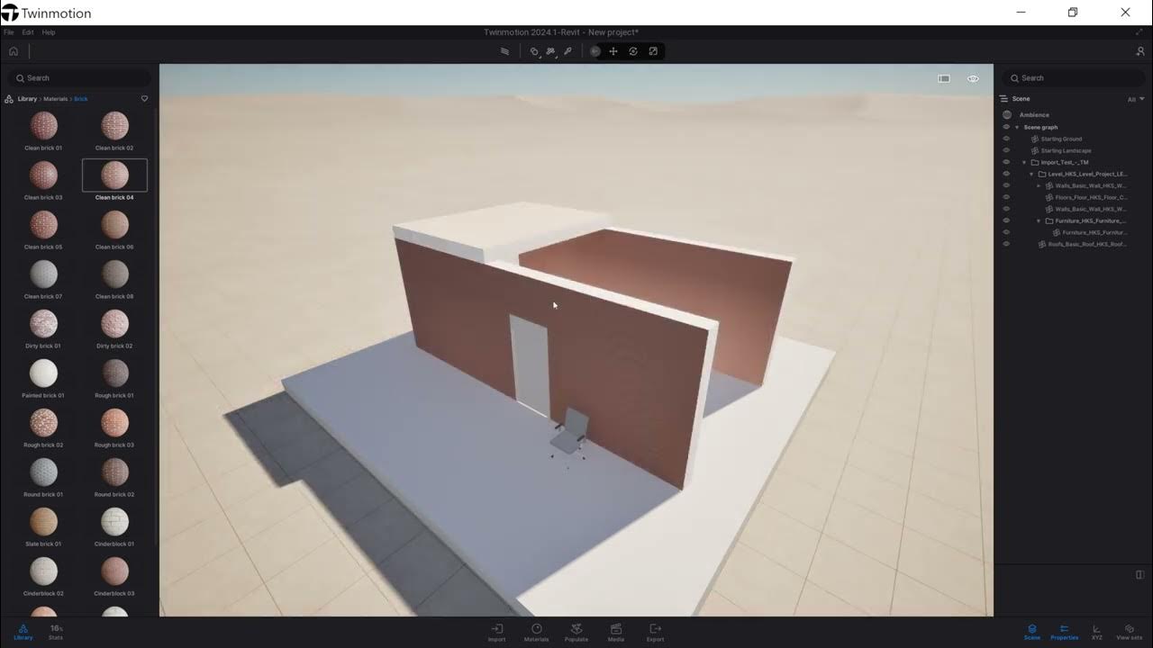 Change Materials - Twinmotion - YouTube