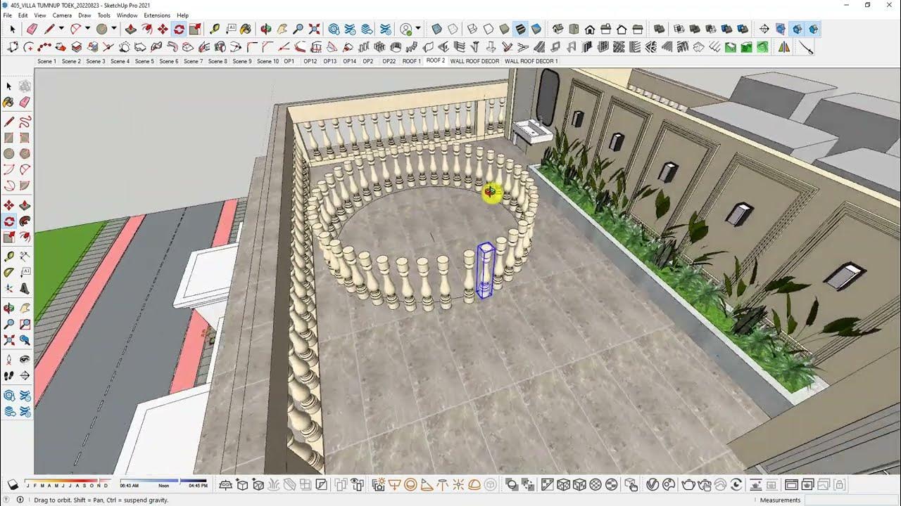 How to Array Object In Sketchup - YouTube