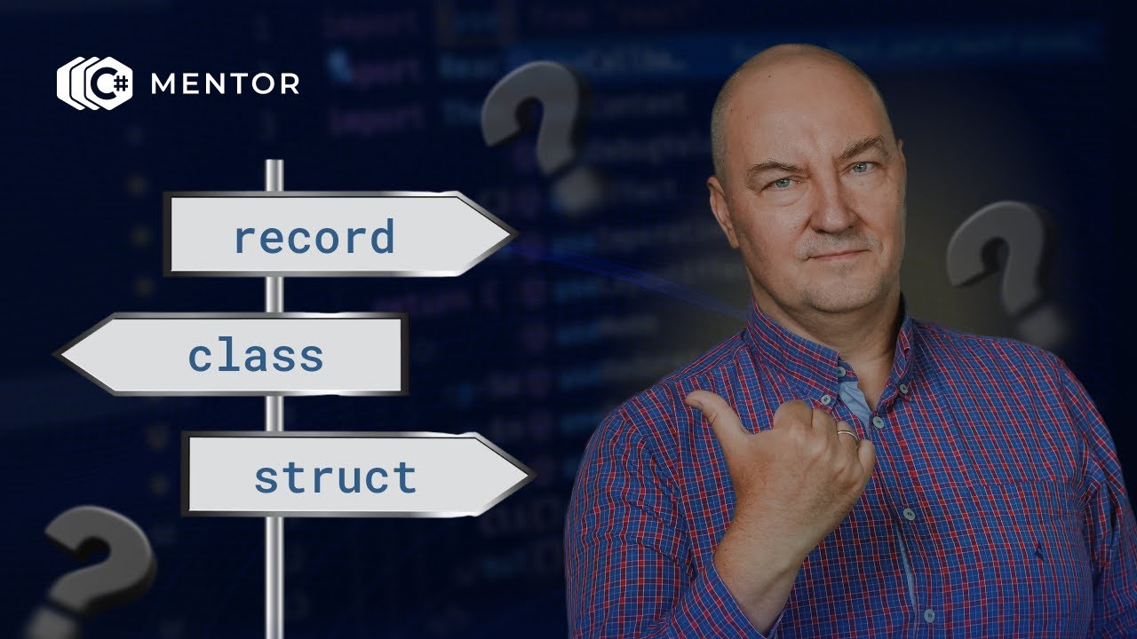 When Should You Use record, class, or struct - And Why That Matters? - YouTube